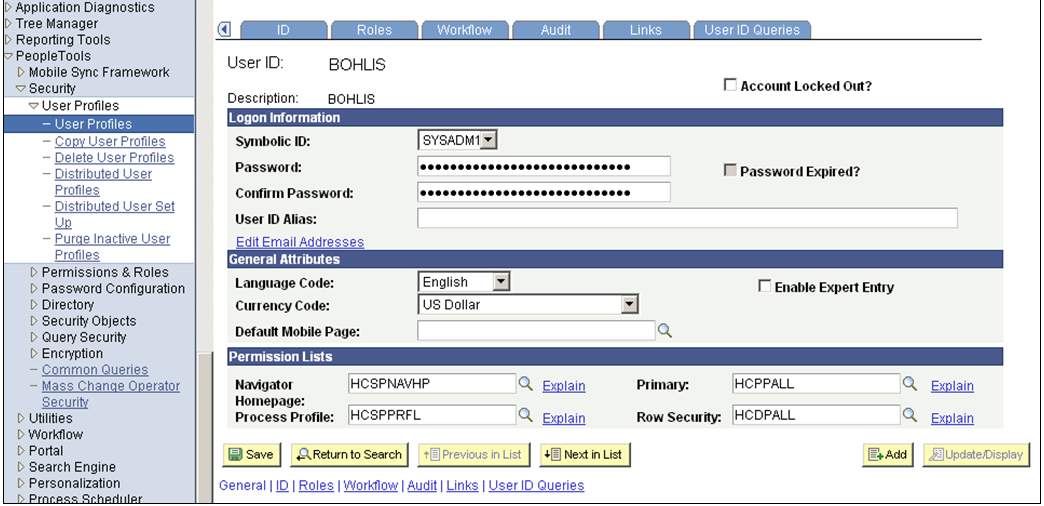 All about peoplesoft technicals and Peoplesoft Finance: Basic Understanding of Peoplesoft Security