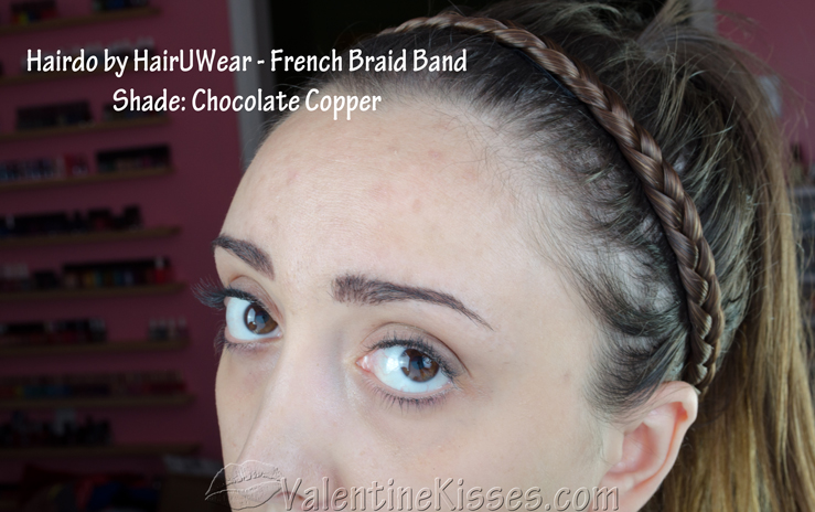 Valentine Kisses: Hairdo by HairUWear Clip-In Bang & French Braid Band ...
