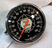 Deadly Curves: One-Offs #1: Stewart Warner 200mph Police Speedometer 1952