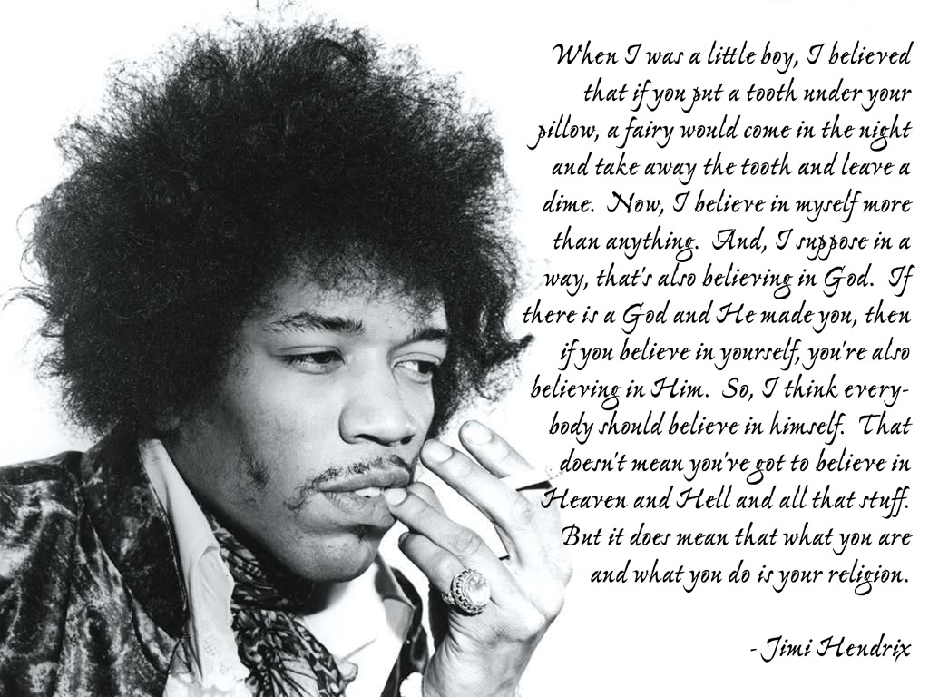 "Quotes": Jimi Hendrix