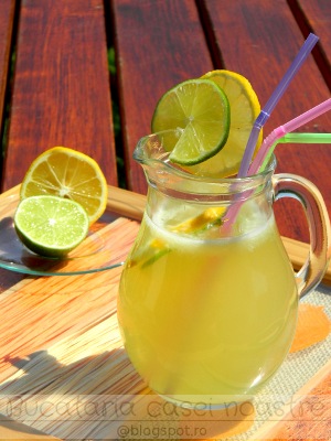 Bucataria casei noastre: Limonada cu lime