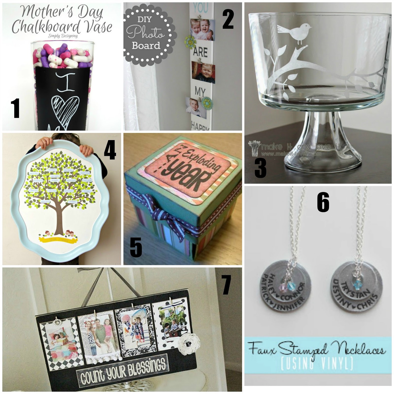 Someday Crafts: 20 DIY Mother's Day Gifts