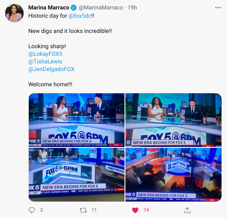 Robert Dyer @ Bethesda Row: New Fox 5 studio newscasts embrace Bethesda ...