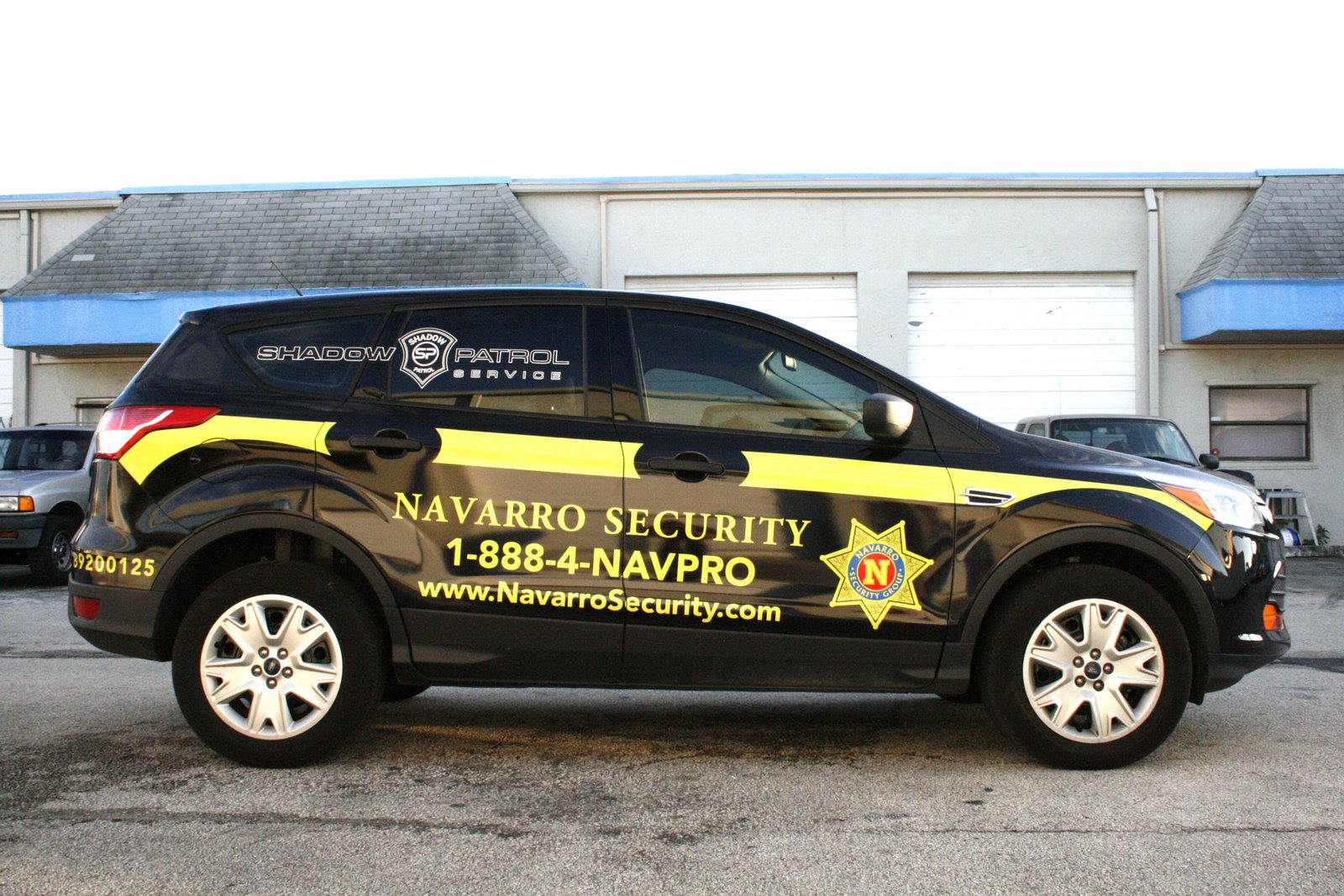 Security Patrol Car Wrap Graphics Fort Lauderdale Florida | Navarro ...