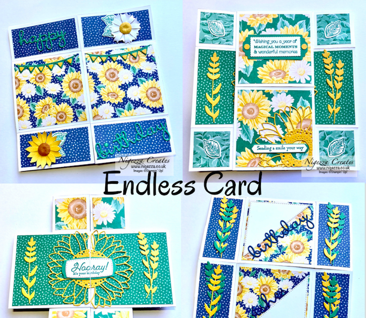Nigezza Creates: Sunflower Endless Card