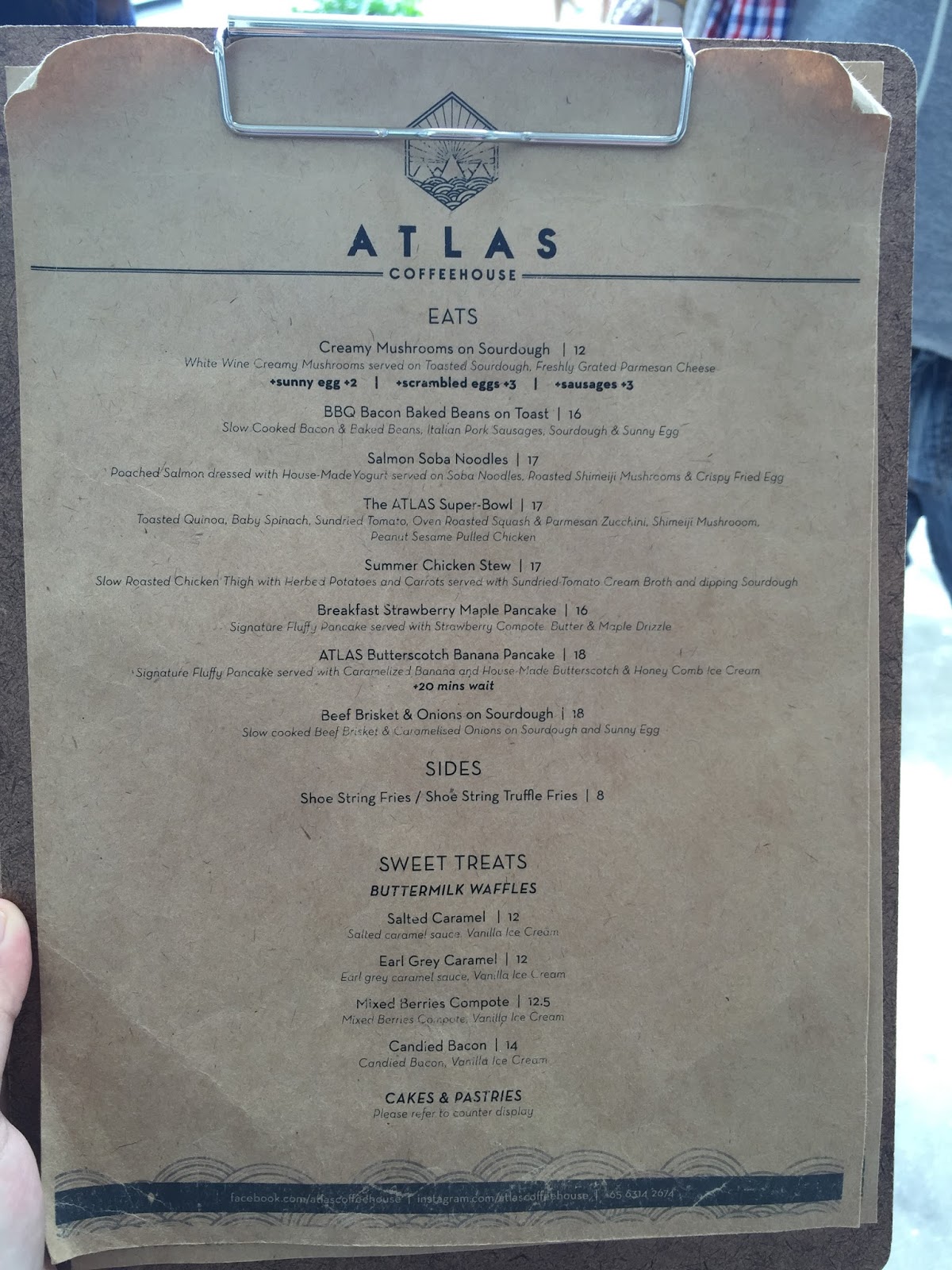 Atlas Coffeehouse @ Bukit Timah, Singapore | JACQSOWHAT: Food. Travel ...