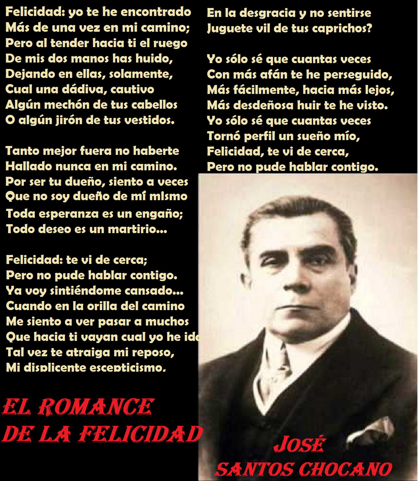 JOSÉ SANTOS CHOCANO