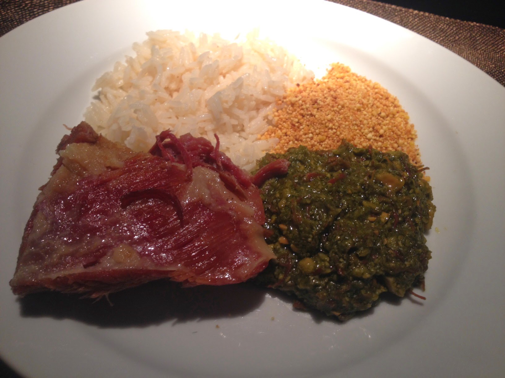 A Cozinha do Doutor Fofinho: Efó: comida de Nanã.