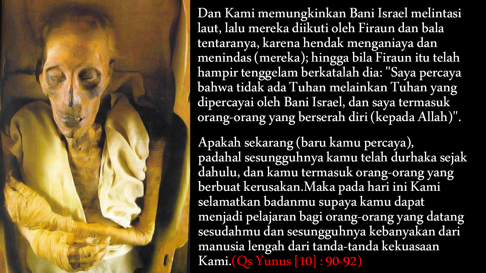 Penelitian Mumi Firaun Oleh FIGUR HEBAT Prof Dr. MAURICE BUCAILLE ...