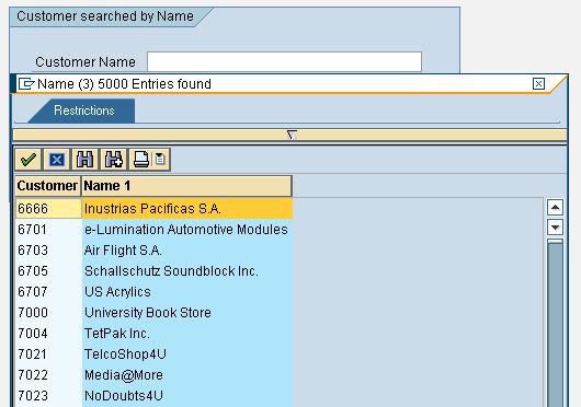 Process on Value and Help Request - Learn SAP Program