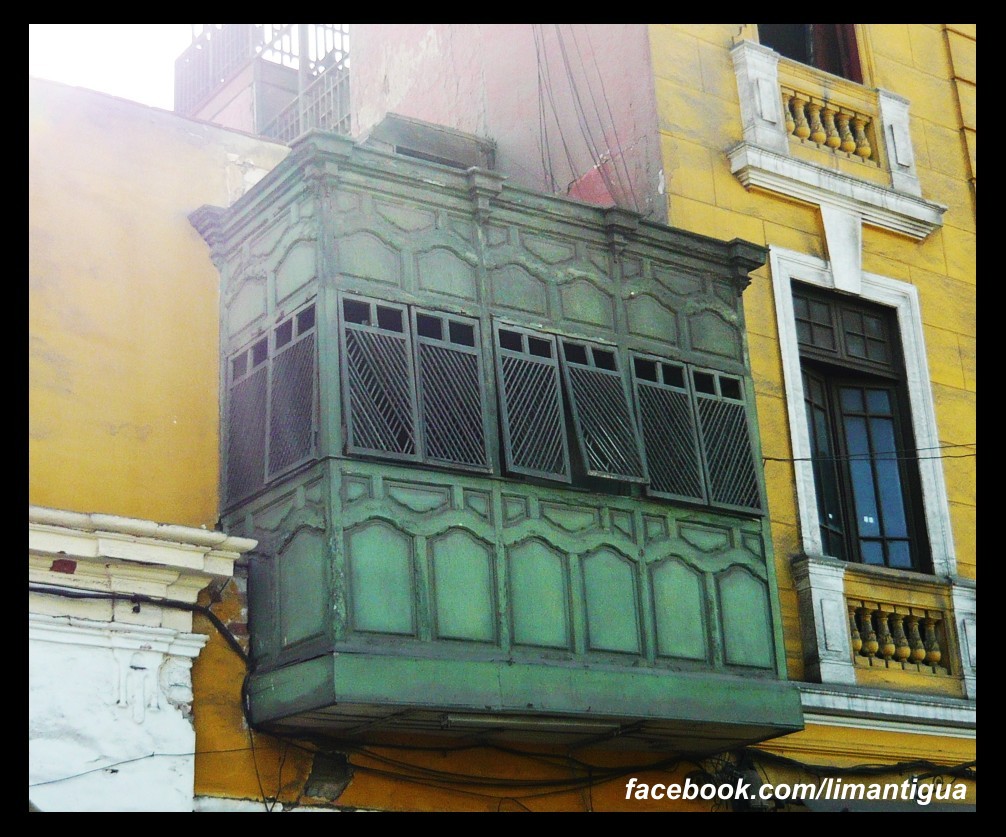 La Lima Que Se Fue ...: FOTOS - Tipos de Balcones en Lima