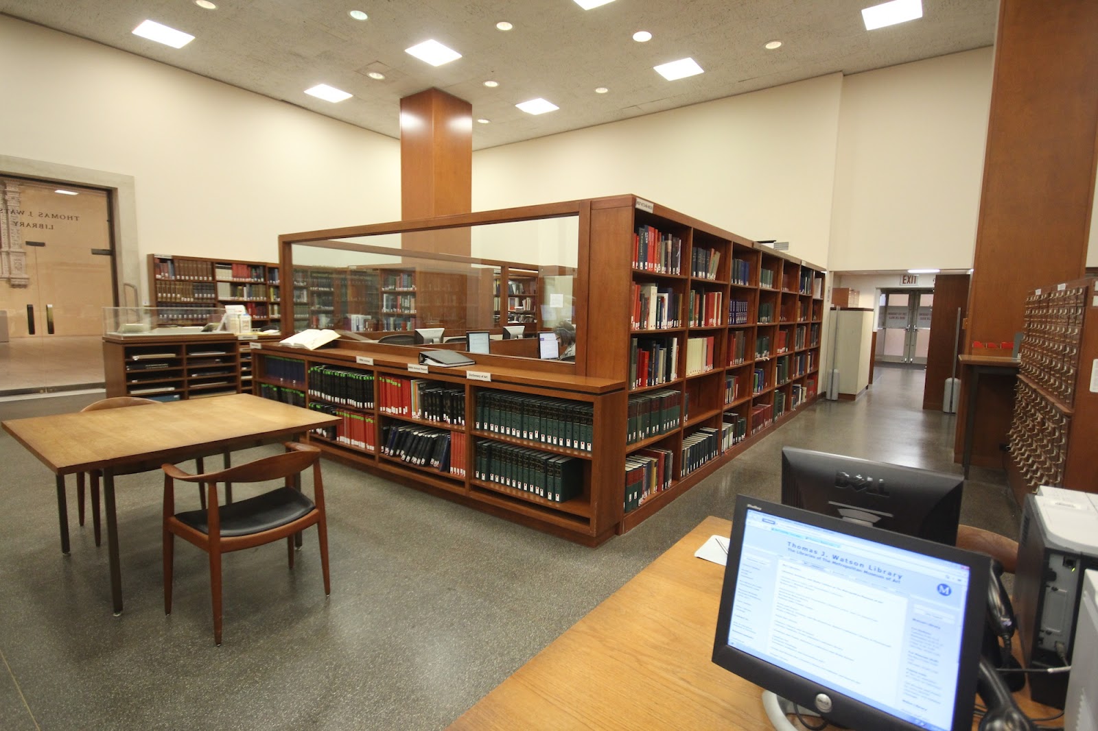 ArtLibraryCrawl: Metropolitan Museum of Art: Thomas J. Watson Library