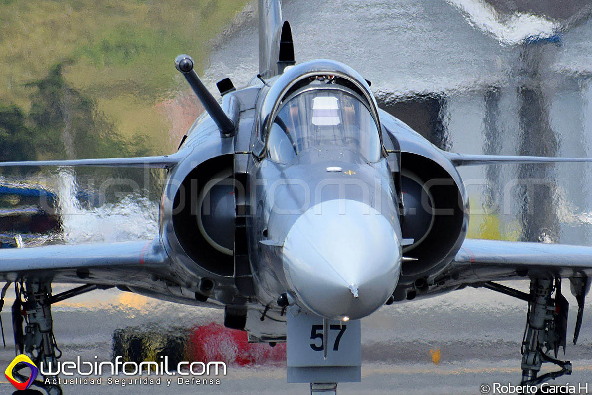 Escuadrón Kfir de la Fuerza Aérea Colombiana inicia preparación para participar en Ejercicio Red ...