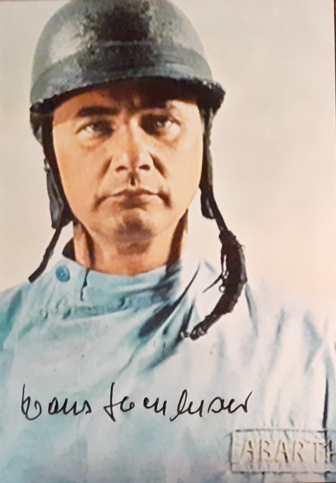 Autograph VIP: Hans Herrmann, a retired Formula One racing driver from ...