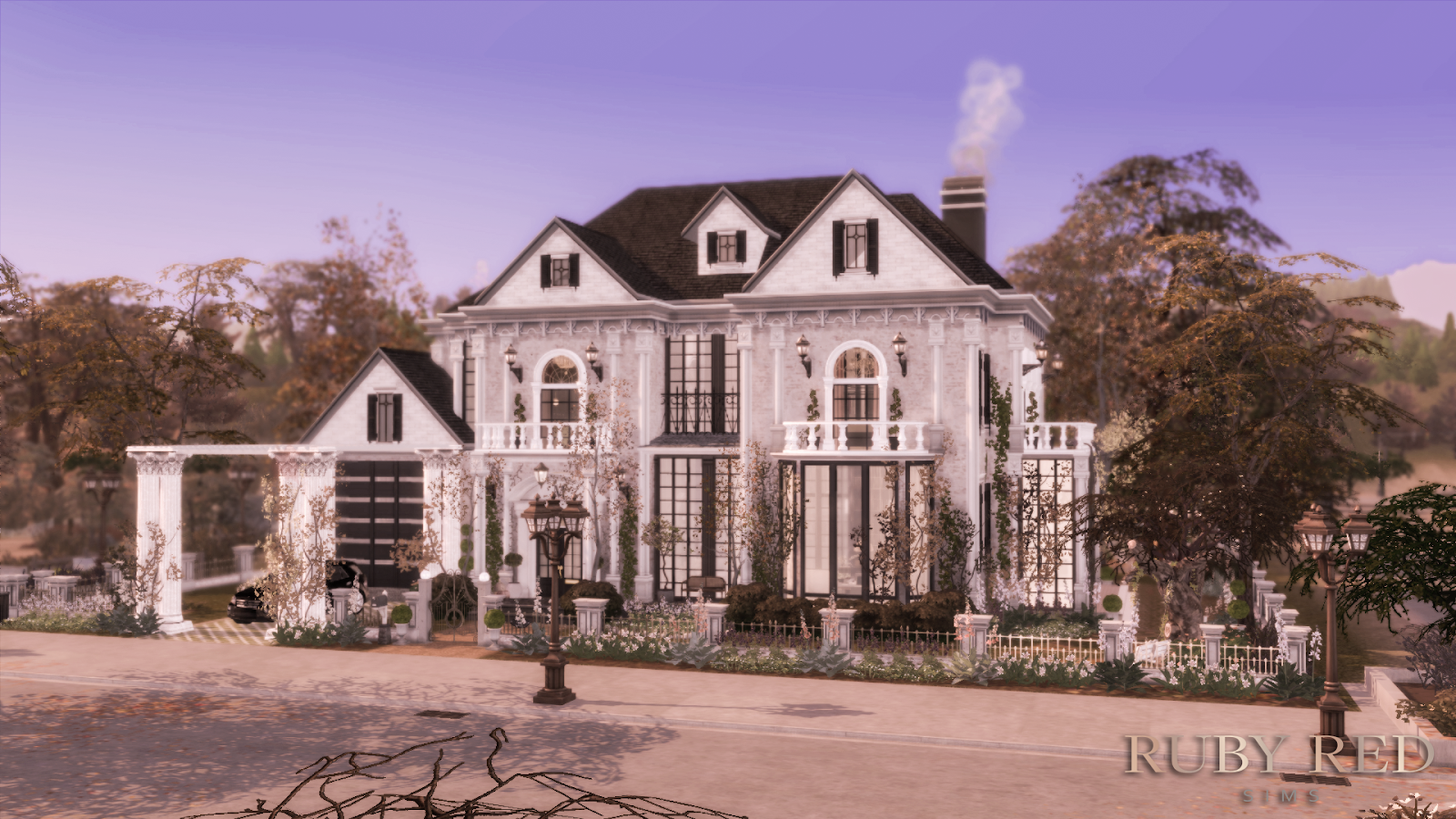 September Release: Sims 4 Autumn Family Home (FREE) [Ruby Red Sims]