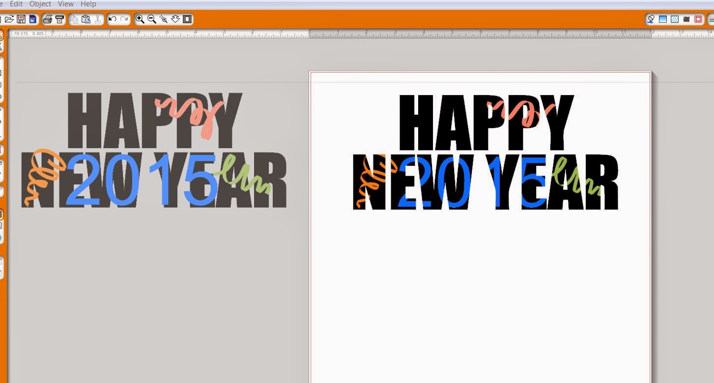 ~ Marilyn's Crafts ~: Silhouette Knock-Out Technique