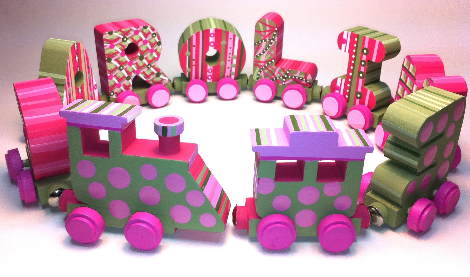 Zoolu Zone: Personalized Name Train GIVEAWAY!