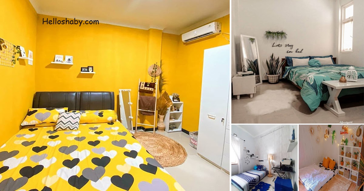 7 Inspirasi Desain Keren Untuk Kamar Ukuran 2x3 M ~ HelloShabby.com ...