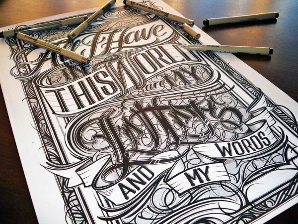 Desain Typography Keren Dari Tulisan Tangan ~ Kreatifv