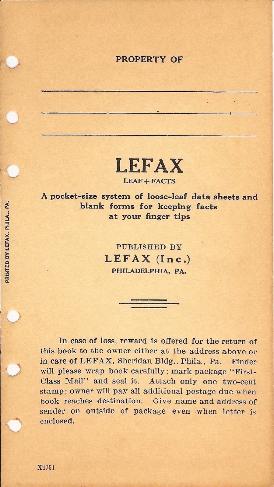Philofaxy: Lefax Radio Log and Catalogue - 1928