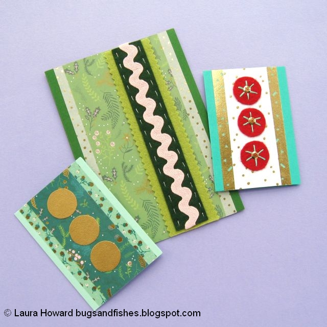 Bugs and Fishes by Lupin: Easy DIY Christmas Card Ideas #2: Simple ...