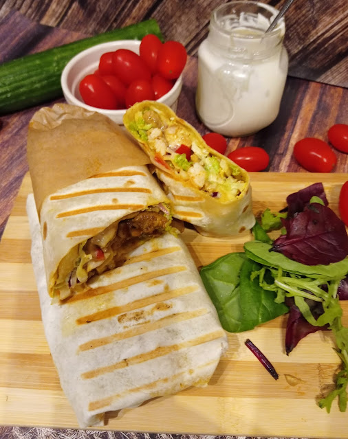 Andzia Pichci: Domowy kebab w tortilli