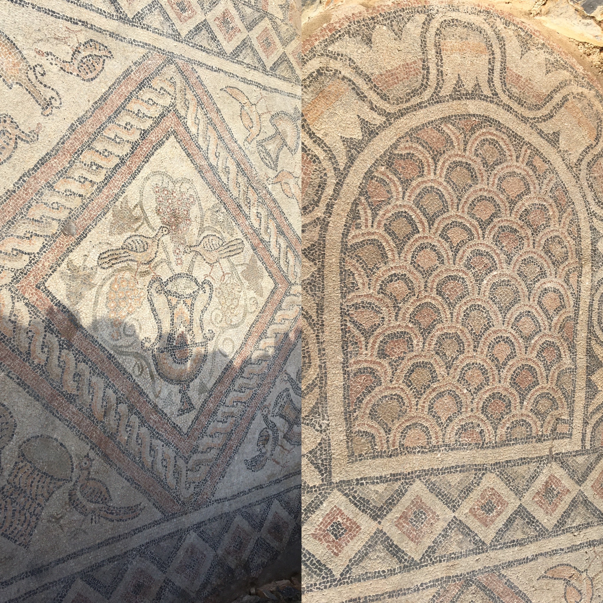 The Basilica of Lin and its beautiful mosaics