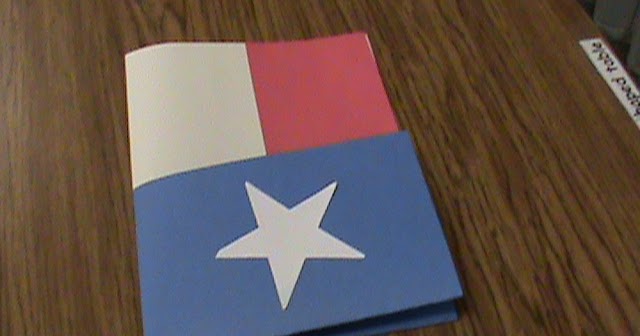 Louise Morgan: How to Make a Texas Flag Folder