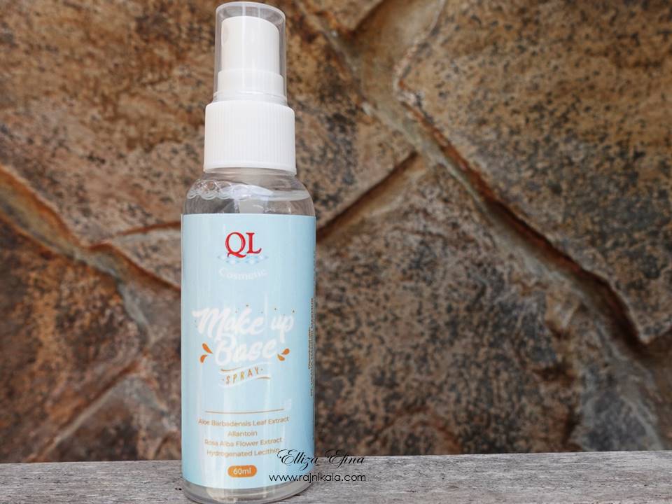 Elliza Efina: [REVIEW] QL Cosmetics Make Up Base & Make Up Lock