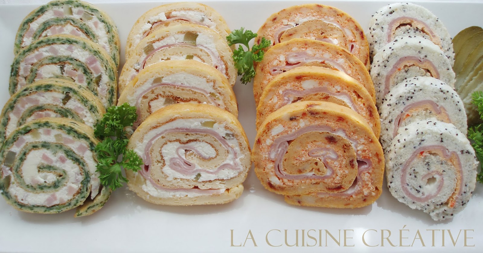 La cuisine creative: Slani rolatići - ideje za ukusno predjelo