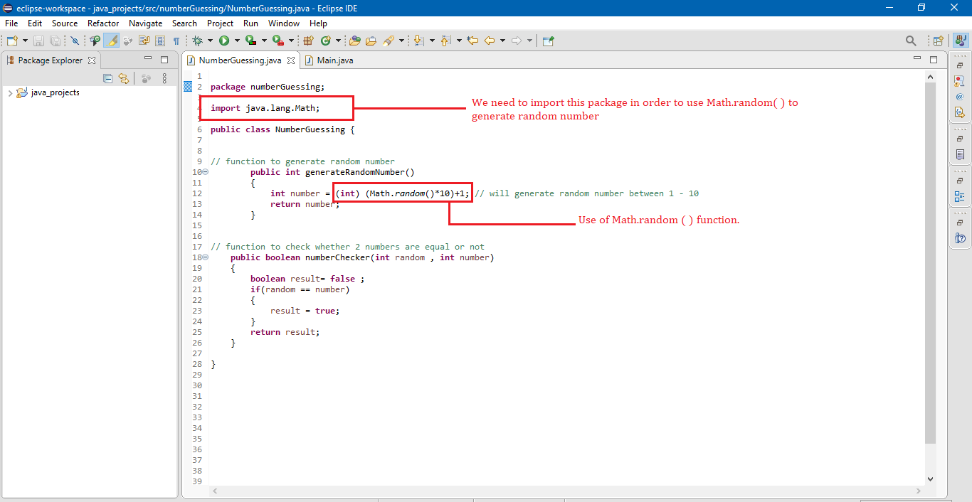 Post 6 - Number Guessing Game using Java