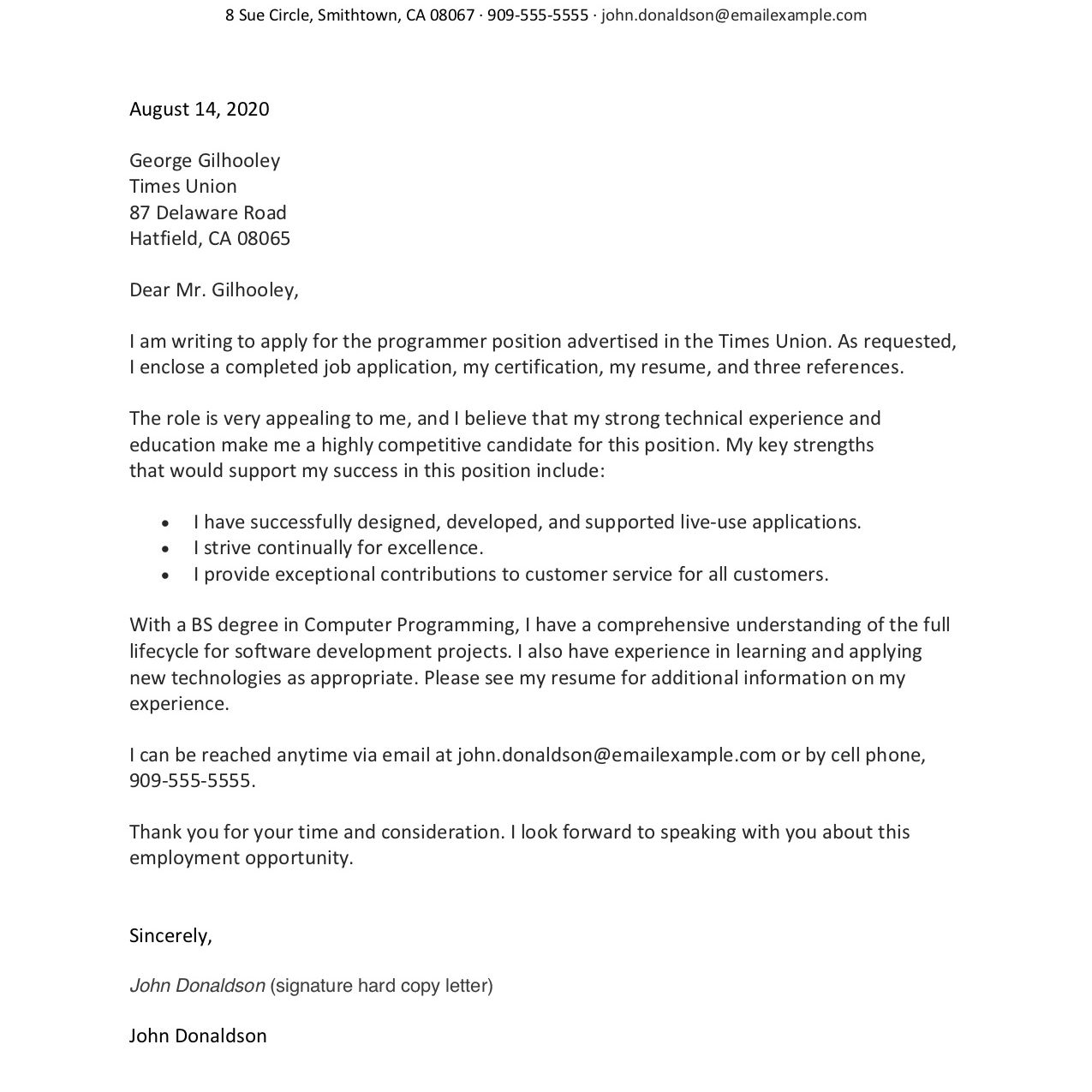 Cover Letter For Application Job Sample Letter cover-letter-for-application-job-sample-letter