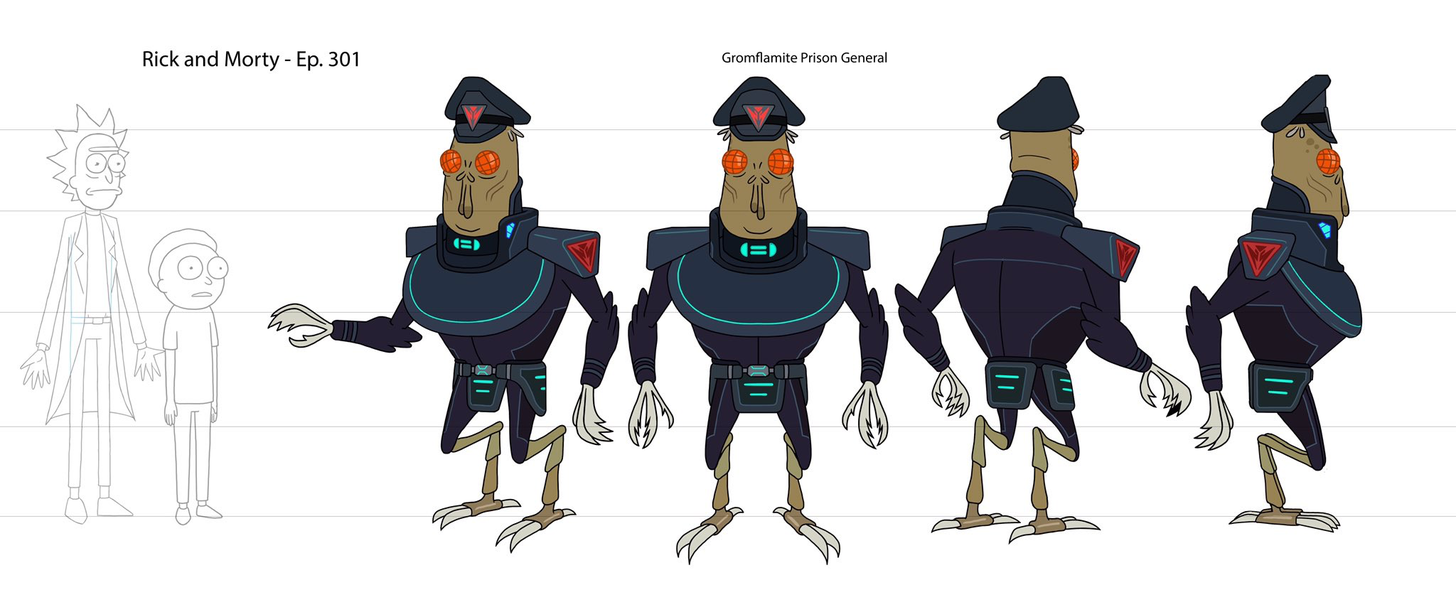 Dandy Image: NEW Rick & Morty Character Art!!!