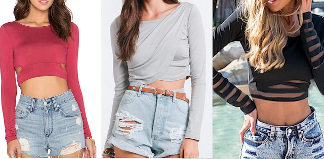 Fall/ autumn crop top inspiration | Fashion splurges