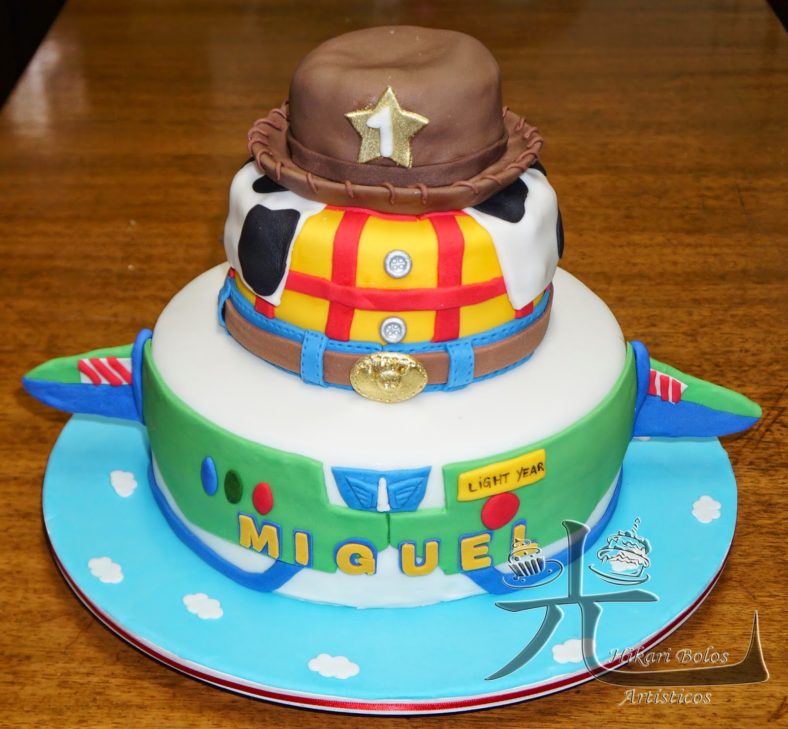 Bolo "Toy Story" - Hikari Bolos Artísticos