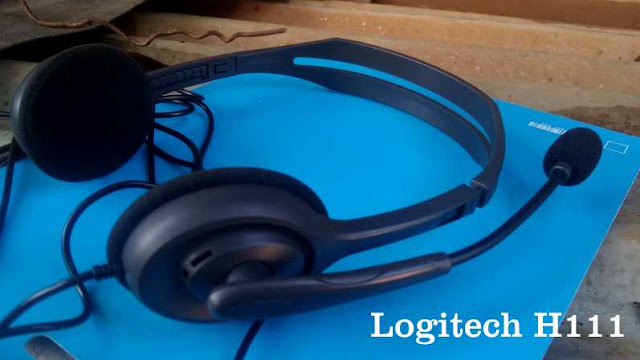Review Headset Logitech H111 - Santri Dan Alam