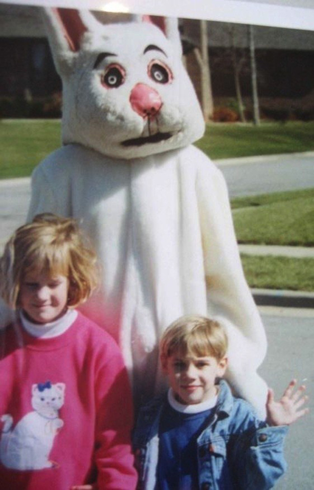 These Creepy and Disturbing Vintage Easter Bunny Photos That Will Make ...