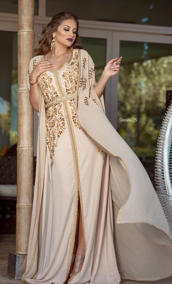 Vente Caftan Marocain de Luxe : Robes Modernes Zwak & Perles - Caftan Haute couture Paris ...