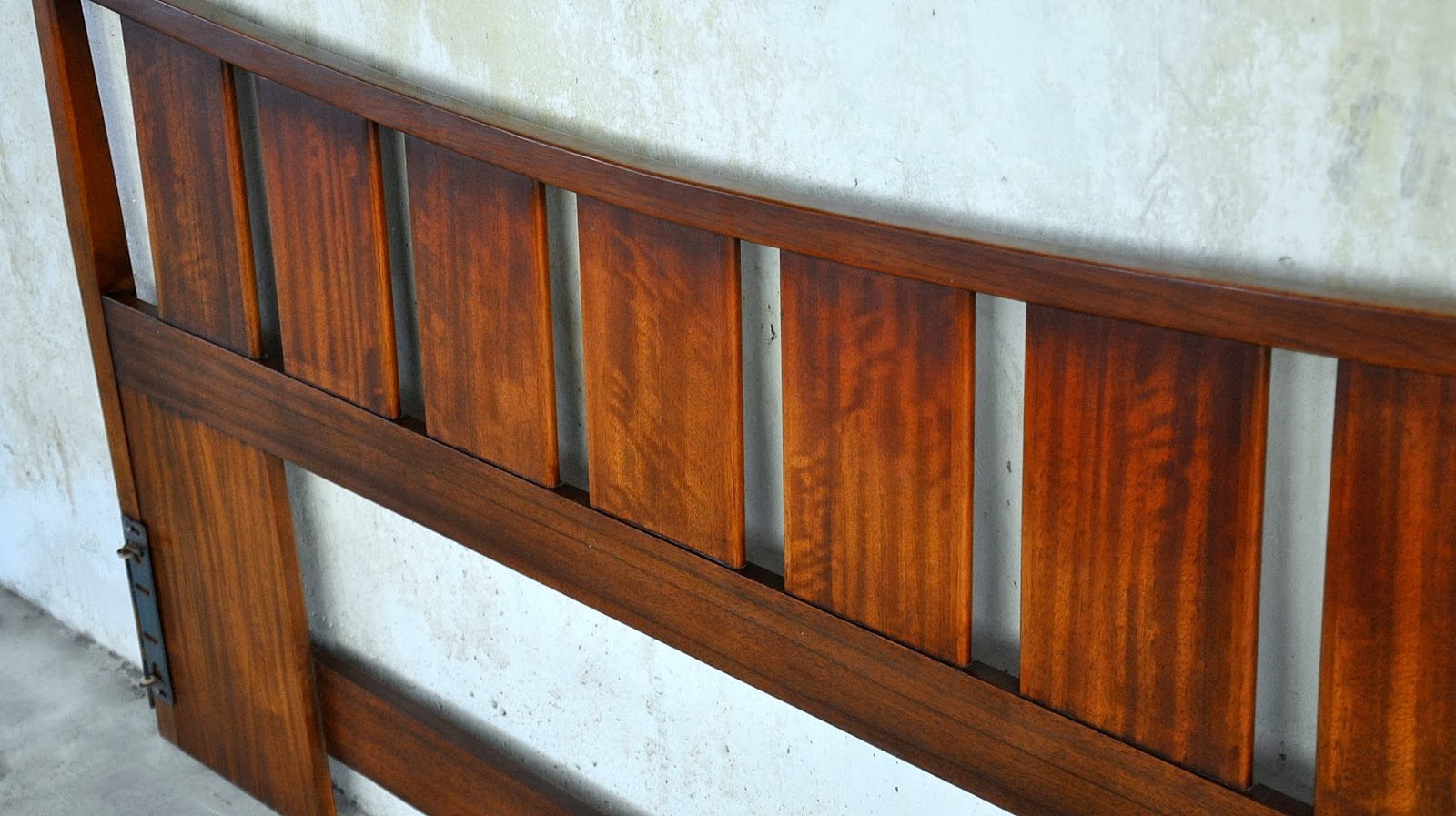 SELECT MODERN: Mid Century Teak King Headboard