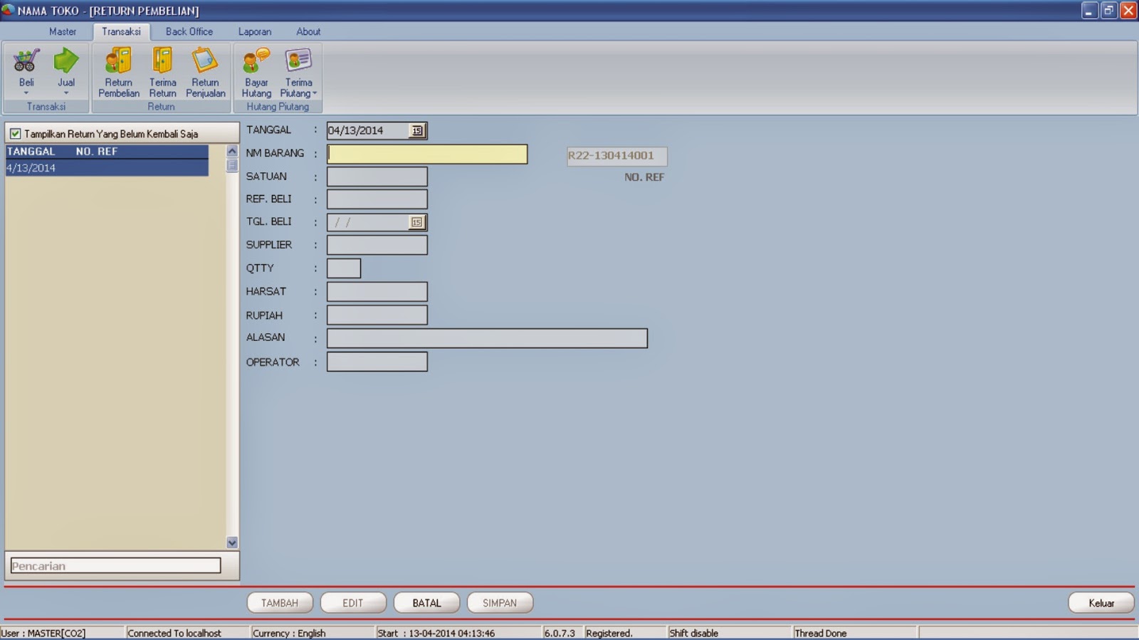 SID Retail Pro ( Software Minimarket ) ~ G-MART APP