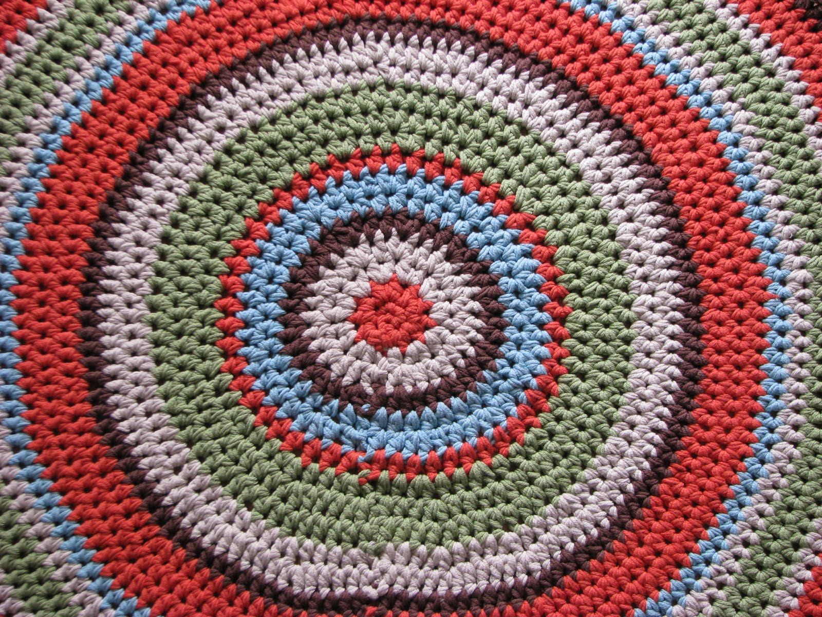 Crochet Round Rug
