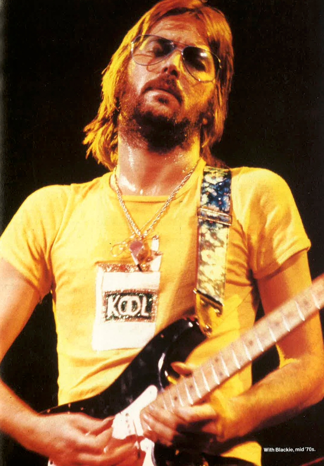 20 Amazing Photographs of Eric Clapton on the Stage in the 1970s and ...