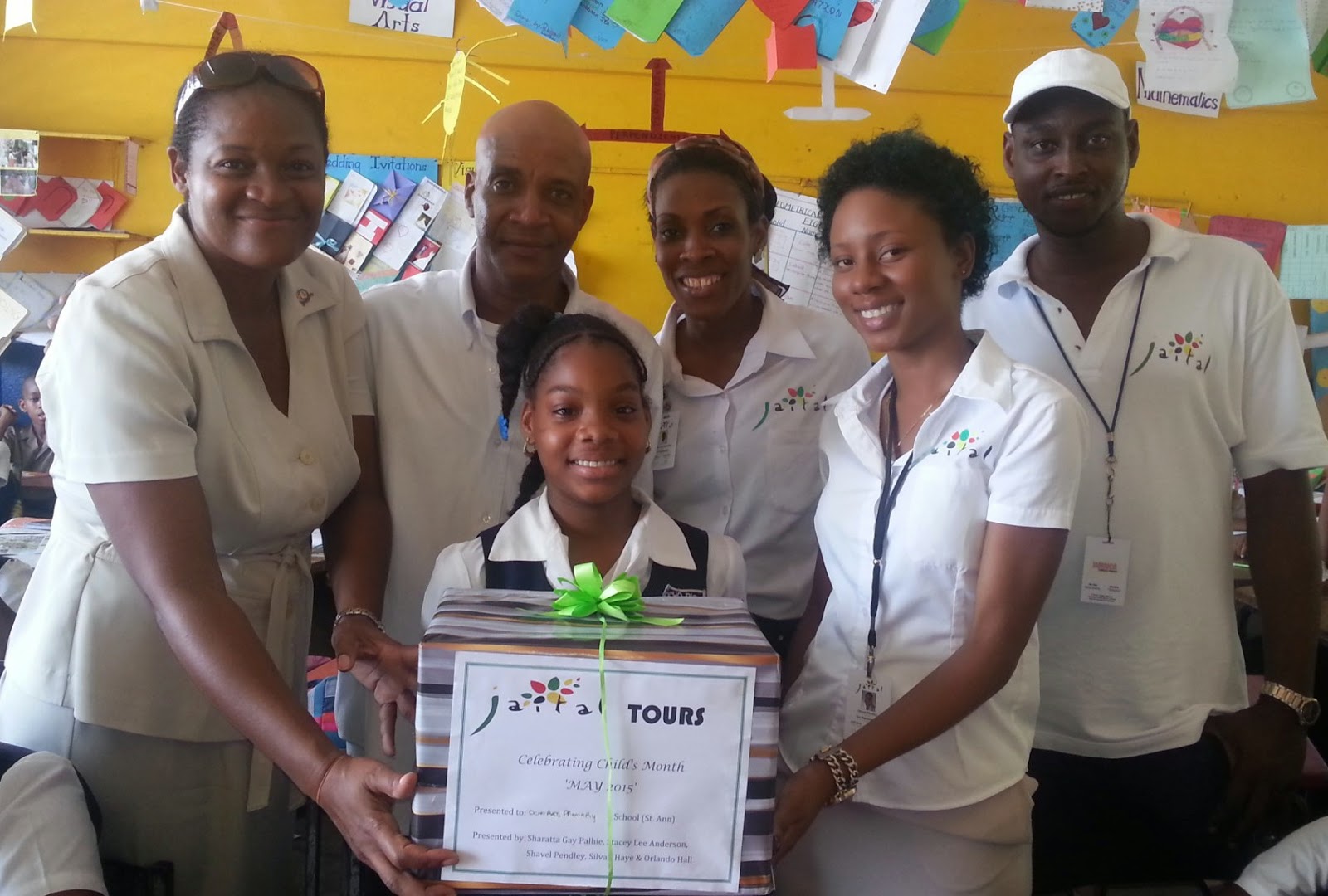 Jamaica school donations: Jaital Tours Celebrate Child's Month - Ocho ...