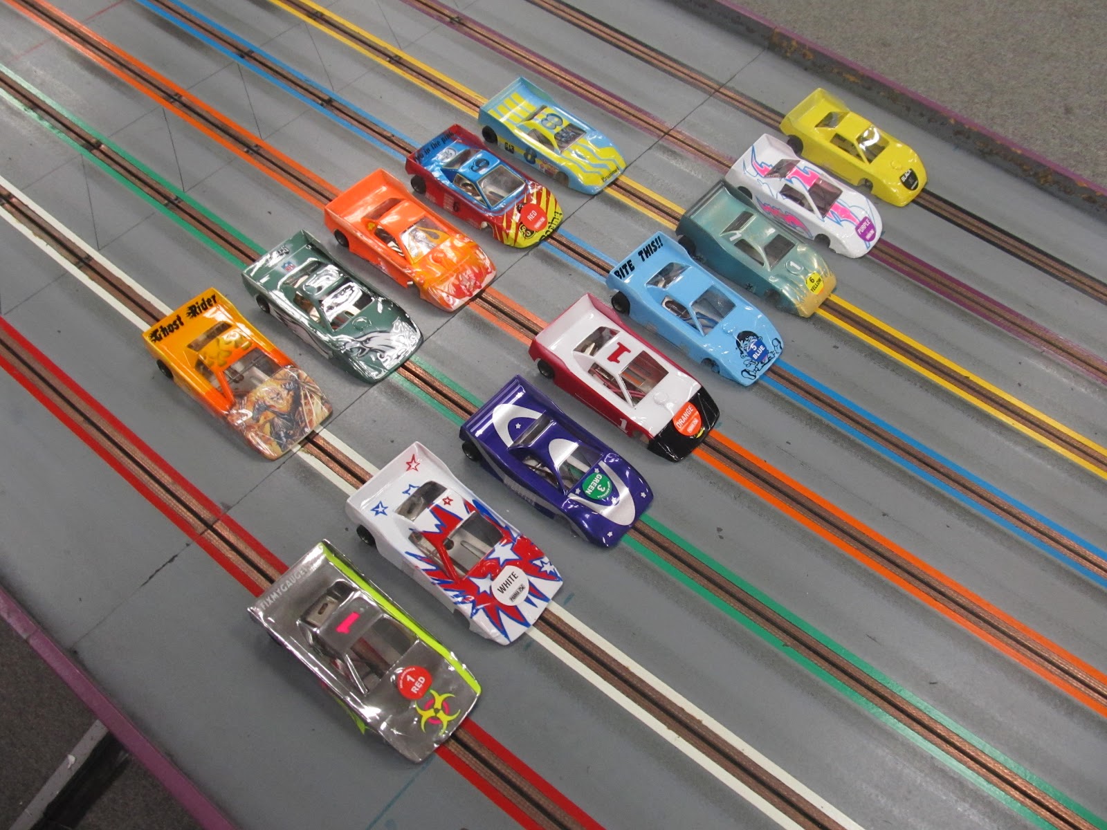 HNT Raceway- Slot Car Racing: Other Races- Rules and Results