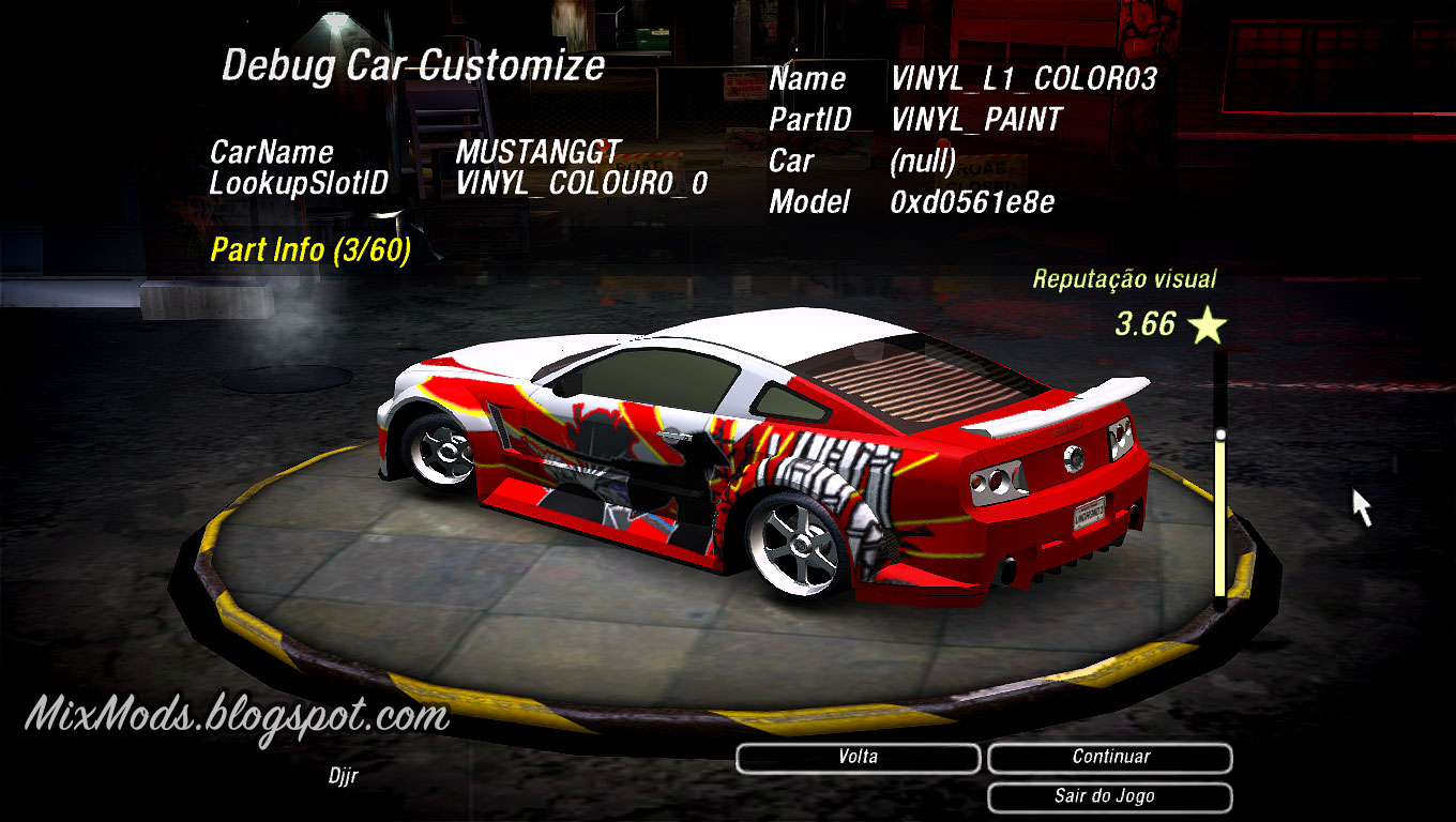 [NFSU2] Debug Mode (.ASI) - MixMods - Mods para GTA SA e outros