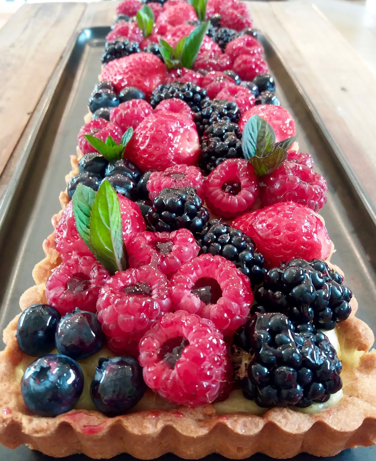 TARTE AUX FRUITS ROUGES
