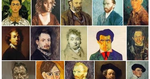 PLASTINGLISH - Visual Arts -: Self-portraits