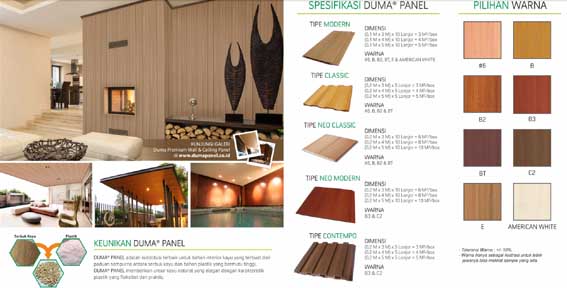 DUMA – Premium Wall and Ceiling Panel - Media Bangunan