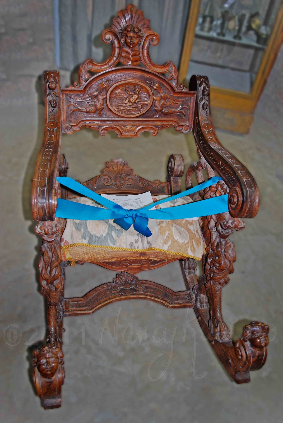 Wild About Texas: A Venetian Birthing Chair Made it's Way to Texas!