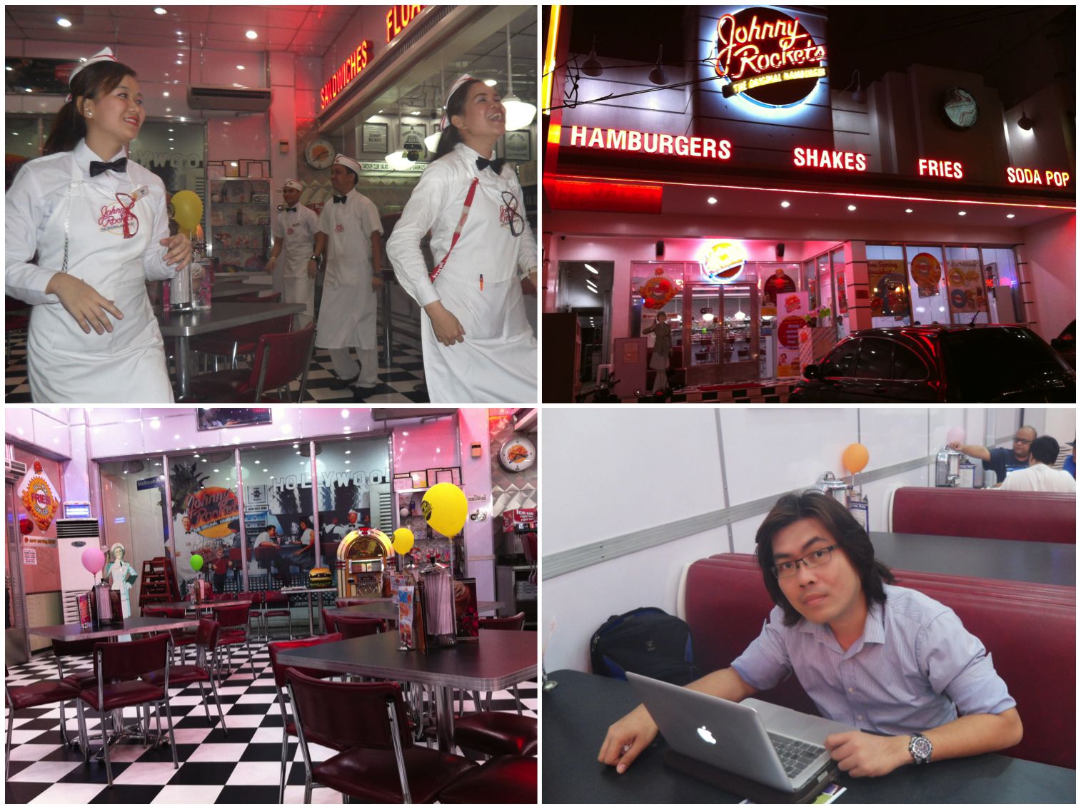Cafe Mobility: Johnny Rockets: American 70's bistro